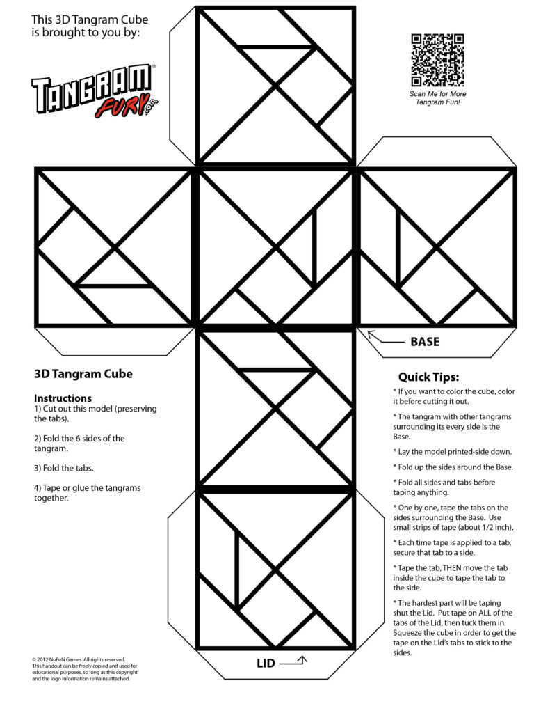 3D Tangram Cubes – TangramFury