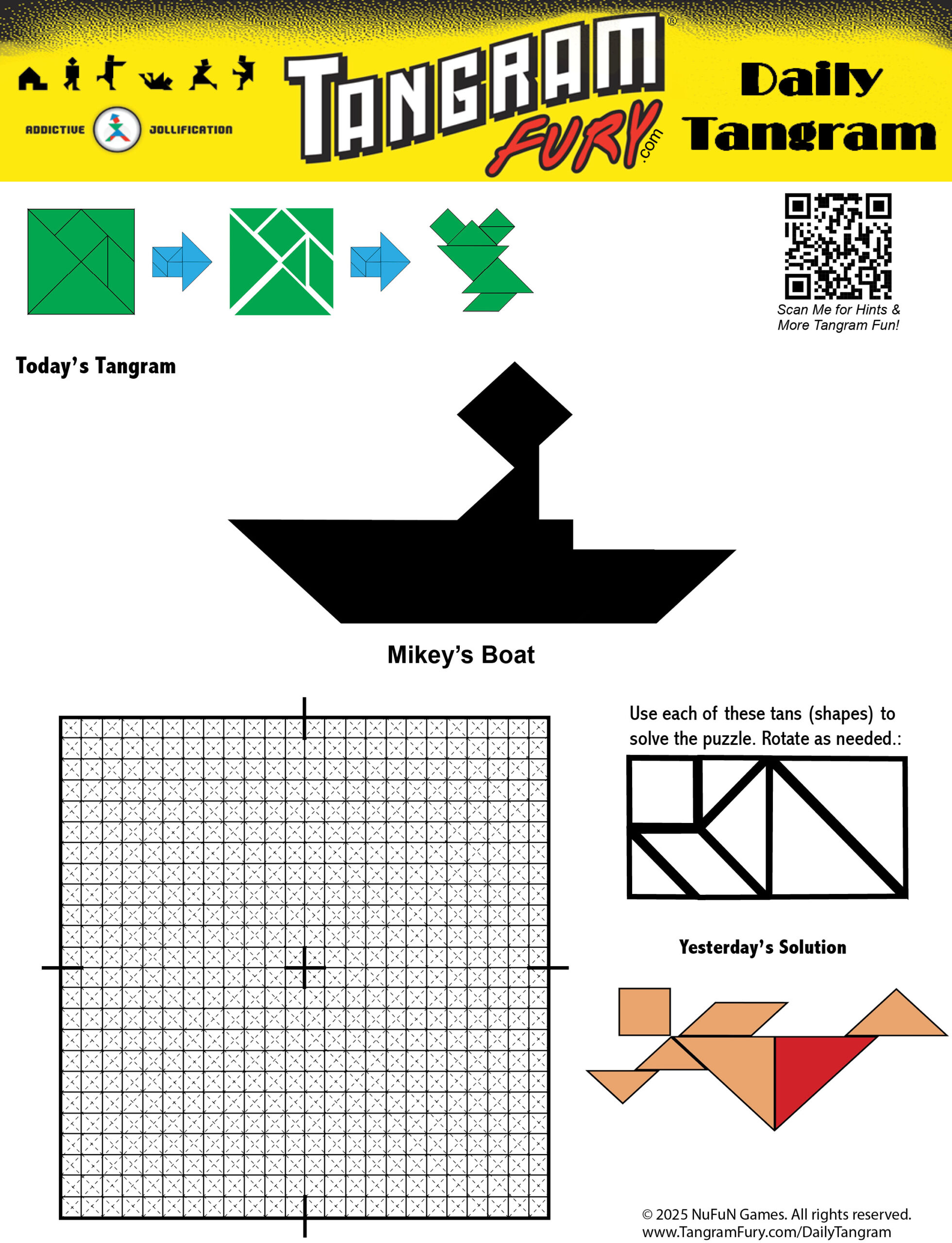 Daily Tangram – TangramFury